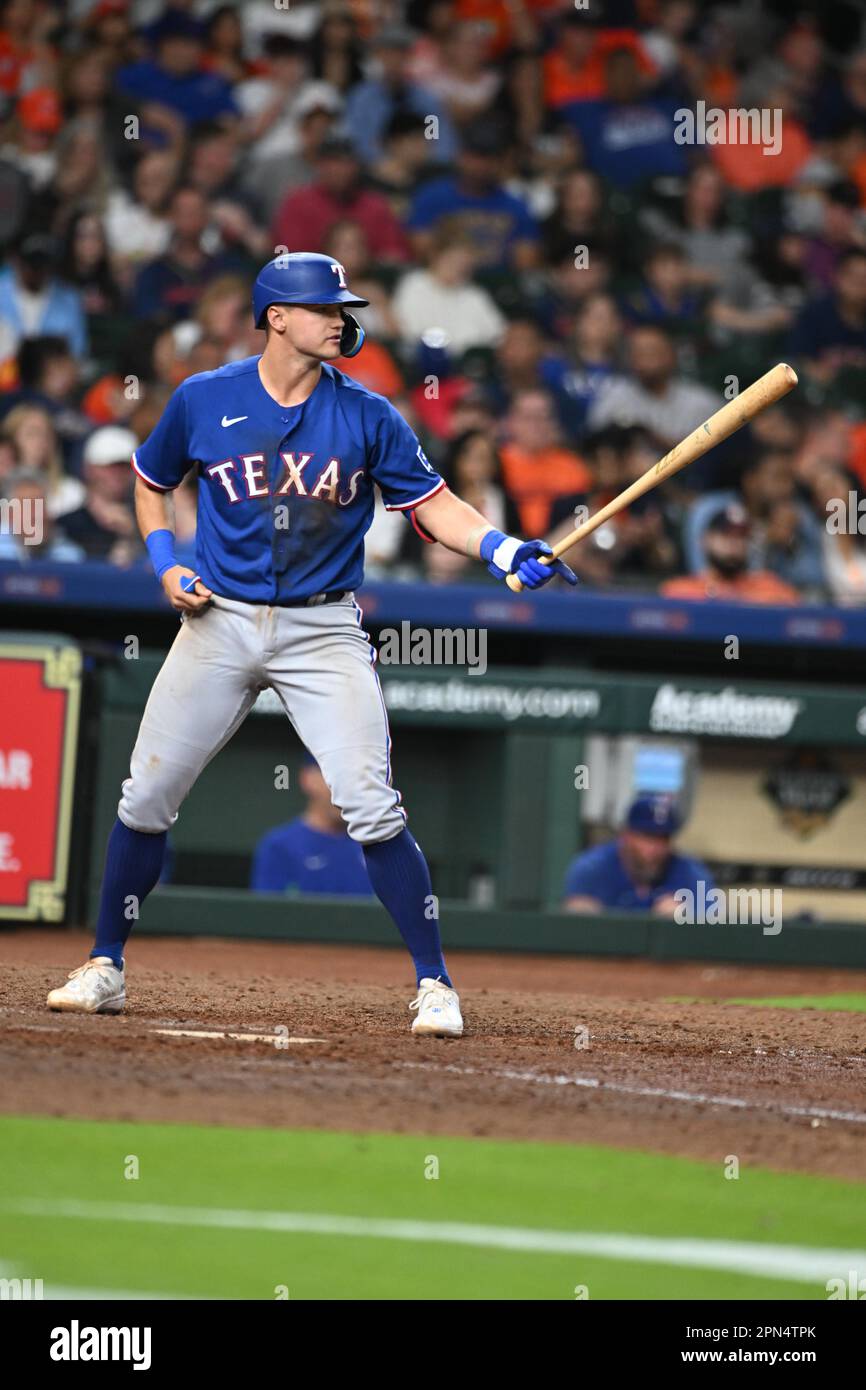Texas Rangers third baseman Josh Jung (6) during the MLB game between ...