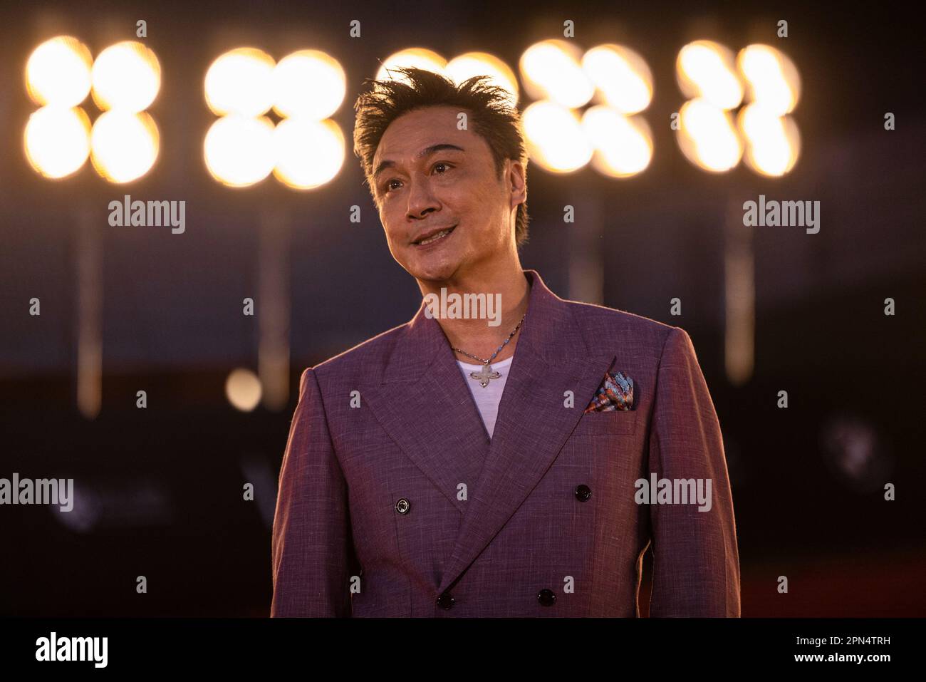 Actor Francis Ng arrives on the red carpet for the 41st Hong Kong Film ...