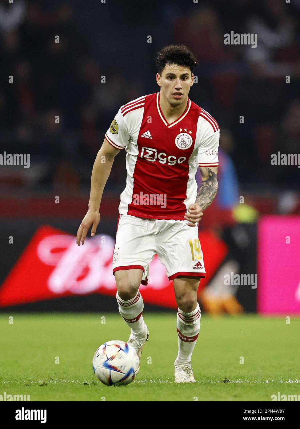 AMSTERDAM - Jorge Sanchez of Ajax during the Dutch premier league match ...