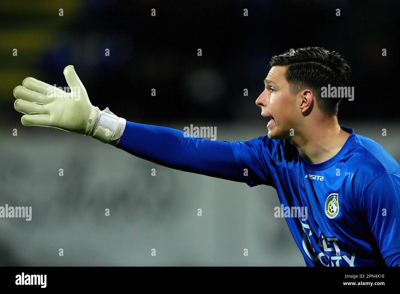 SITTARD - Fortuna Sittard goalkeeper Ivor Pandur during the Dutch ...