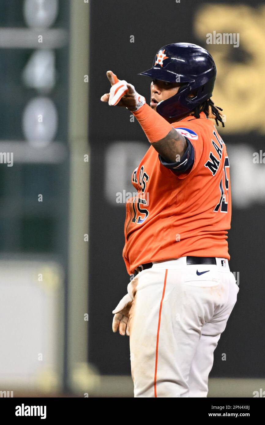 Houston, United States. 14th Apr, 2023. Houston Astros catcher Martin ...