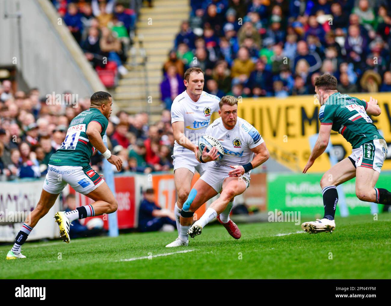 Mattioli Rugby Stadium, Leicester, UK. 16th Apr, 2023. at 1500hrs ...