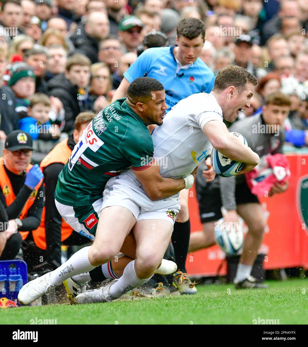 Mattioli Rugby Stadium, Leicester, UK. 16th Apr, 2023. at 1500hrs ...