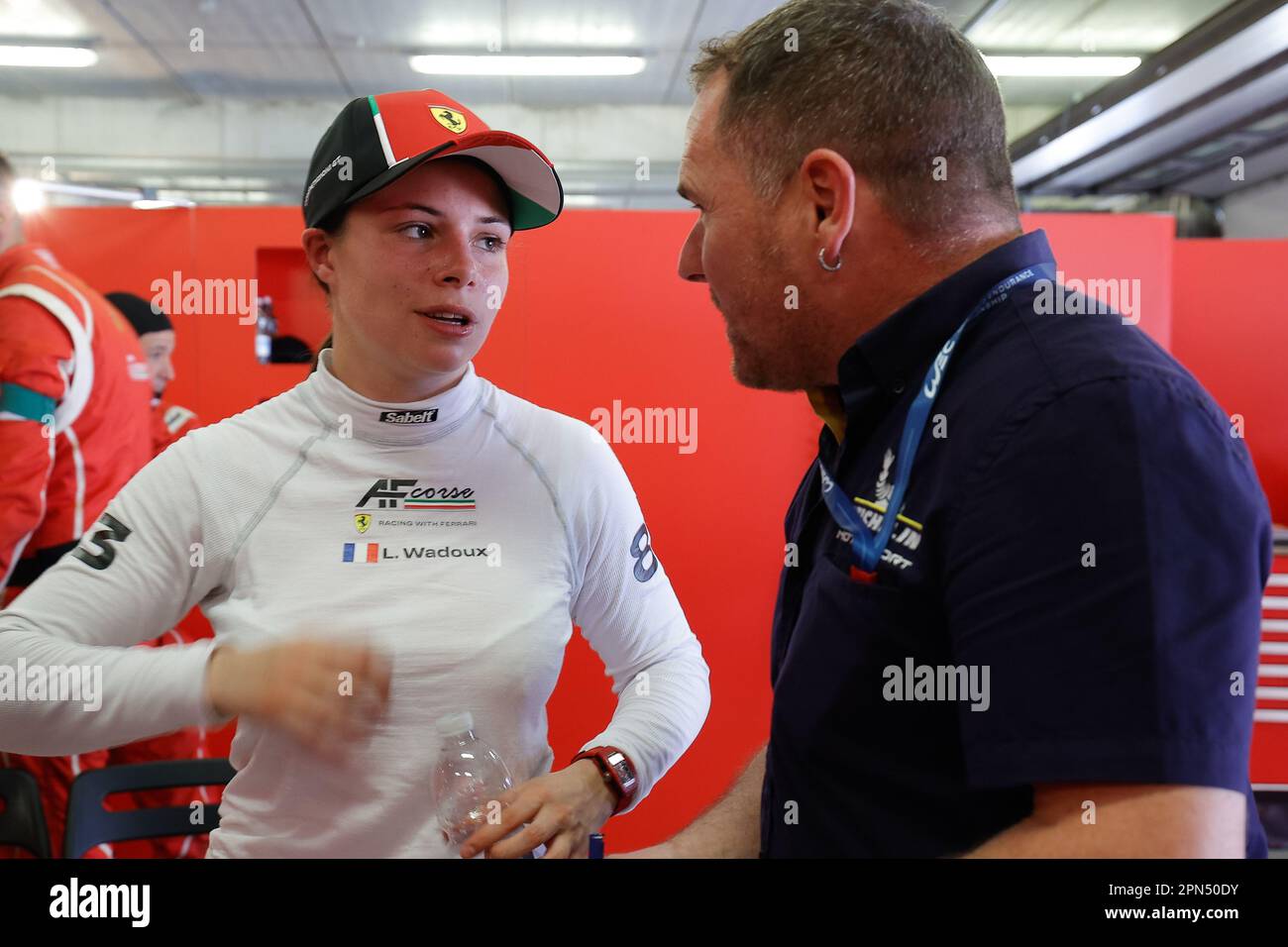 WADOUX Lilou (fra), Richard Mille AF Corse, Ferrari 488 GTE Evo ...