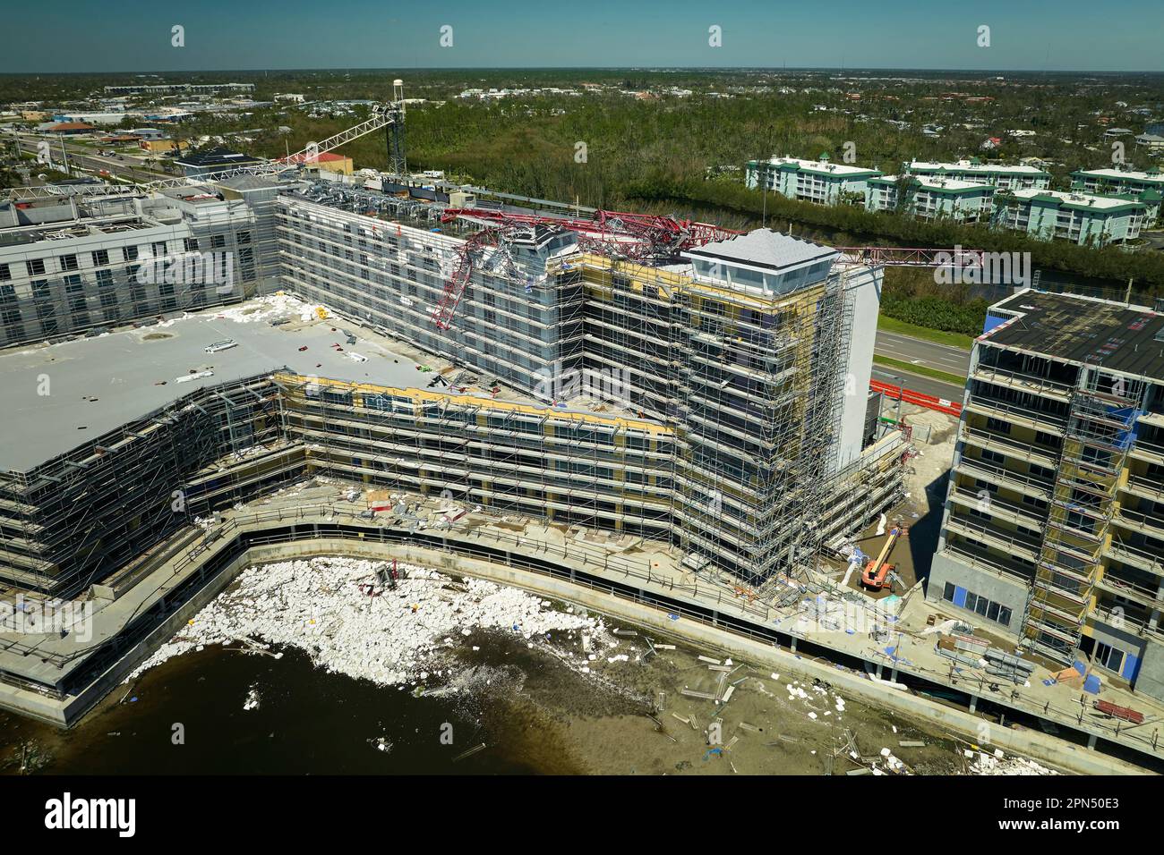 Construction site safety hurricane hi-res stock photography and images ...