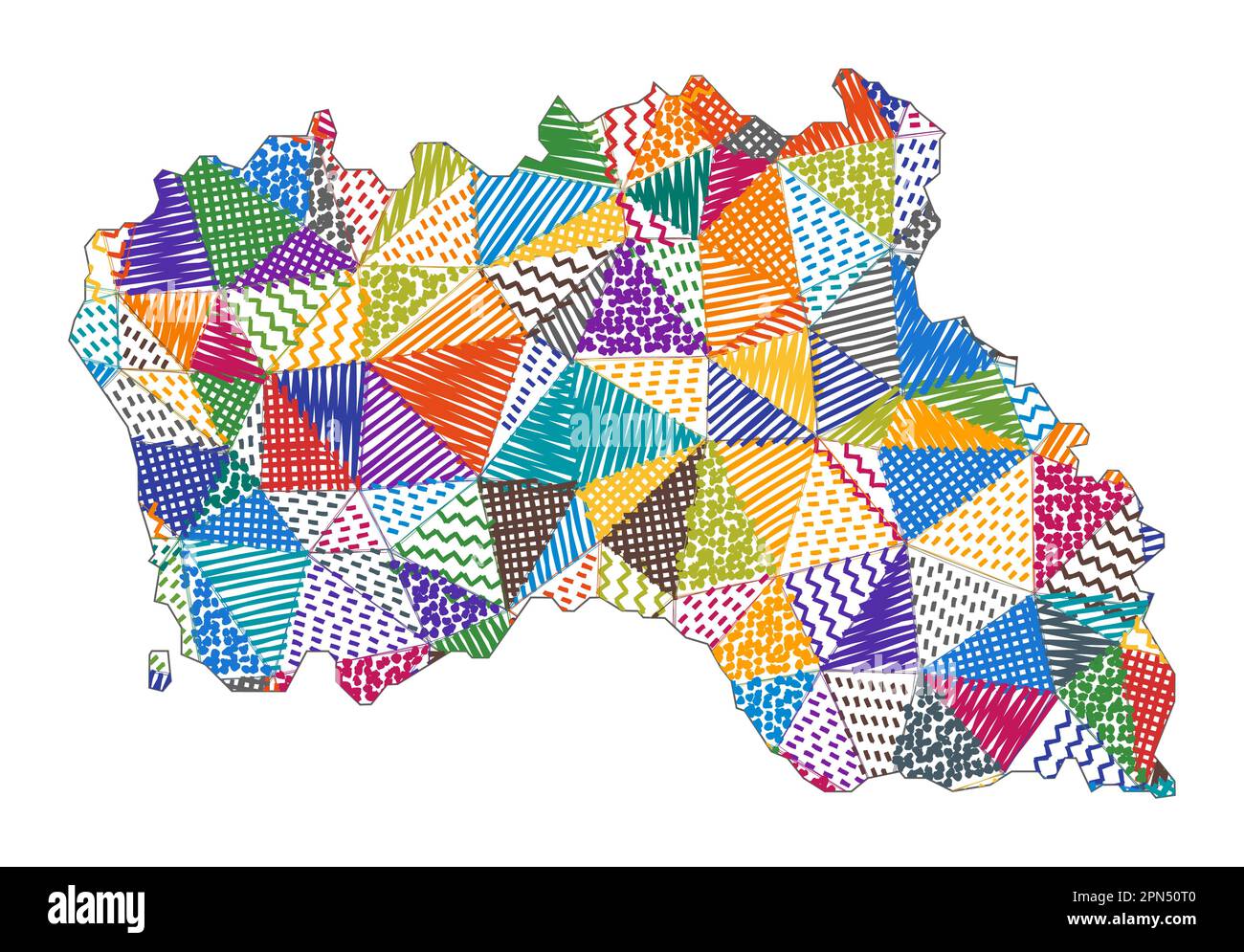 Island santa maria island map Stock Vector Images - Alamy