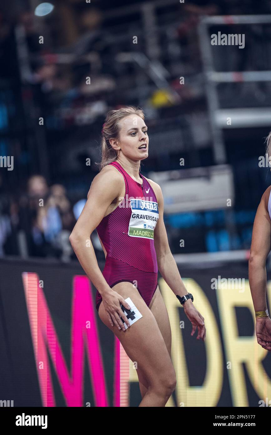 Mette Laugesen Graversgaard participating in the Madrid Indoor Tour of ...