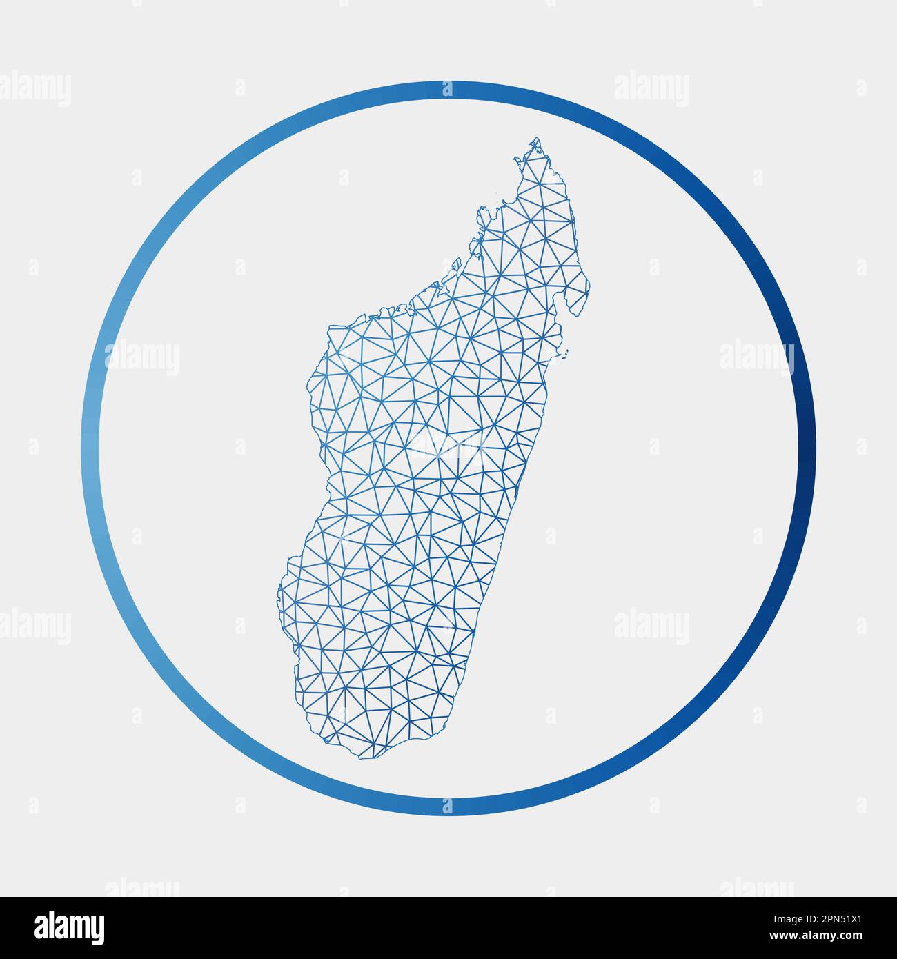 Madagascar digital map hi-res stock photography and images - Alamy