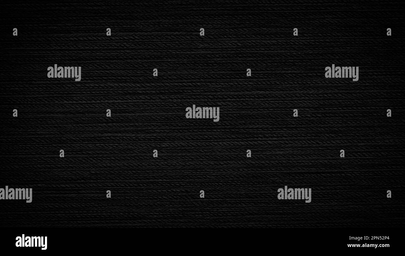 Black cotton fabric texture background. Detail of canvas textile ...