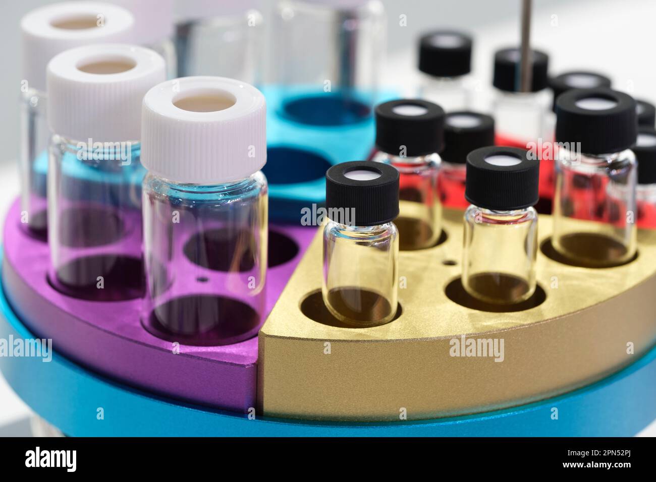 Test tube row. Concept of medical or science laboratory Stock Photo - Alamy