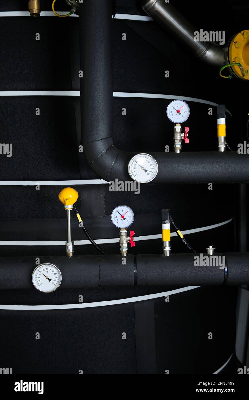 heat pumps, energy, measuring equipment, device, boiler room, business ...