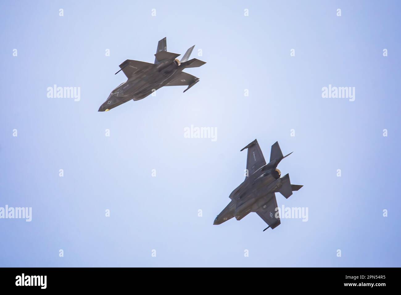 U.S. Marine Corps F-35B Lightning II aircraft with Marine Fighter ...