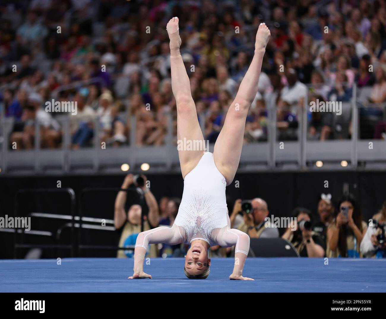 Fort Worth, TX, USA. 15th Apr, 2023. Florida's Payton Richards competes ...