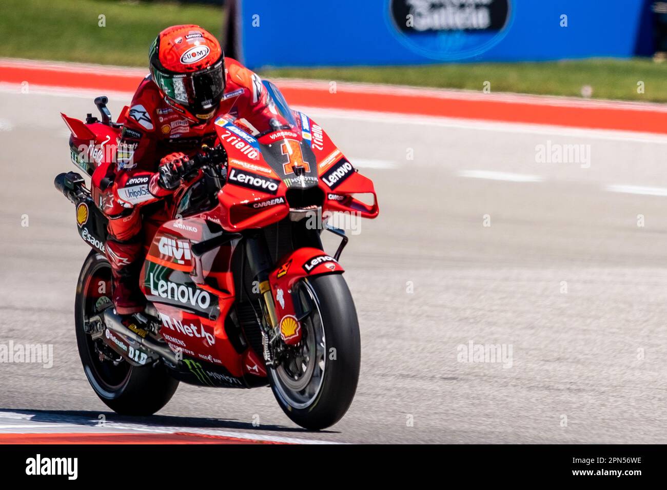 Texas, USA. 16th Apr, 2023. Francesco Bagnaia #1 with Ducati Team in ...