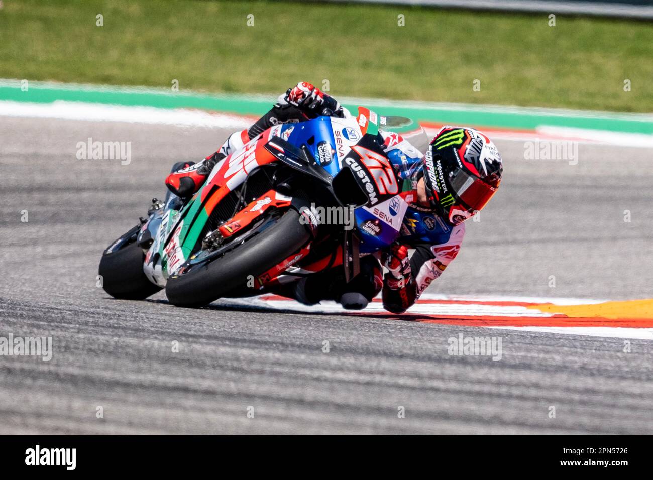Texas, USA. 16th Apr, 2023. Alex Rins #42 with April Racing in action ...