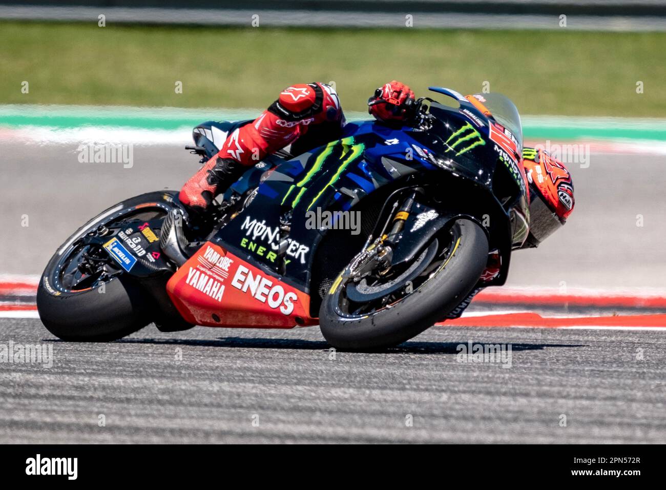 Texas, USA. 16th Apr, 2023. Fabio Quartararo #20 with Yamaha Factory ...