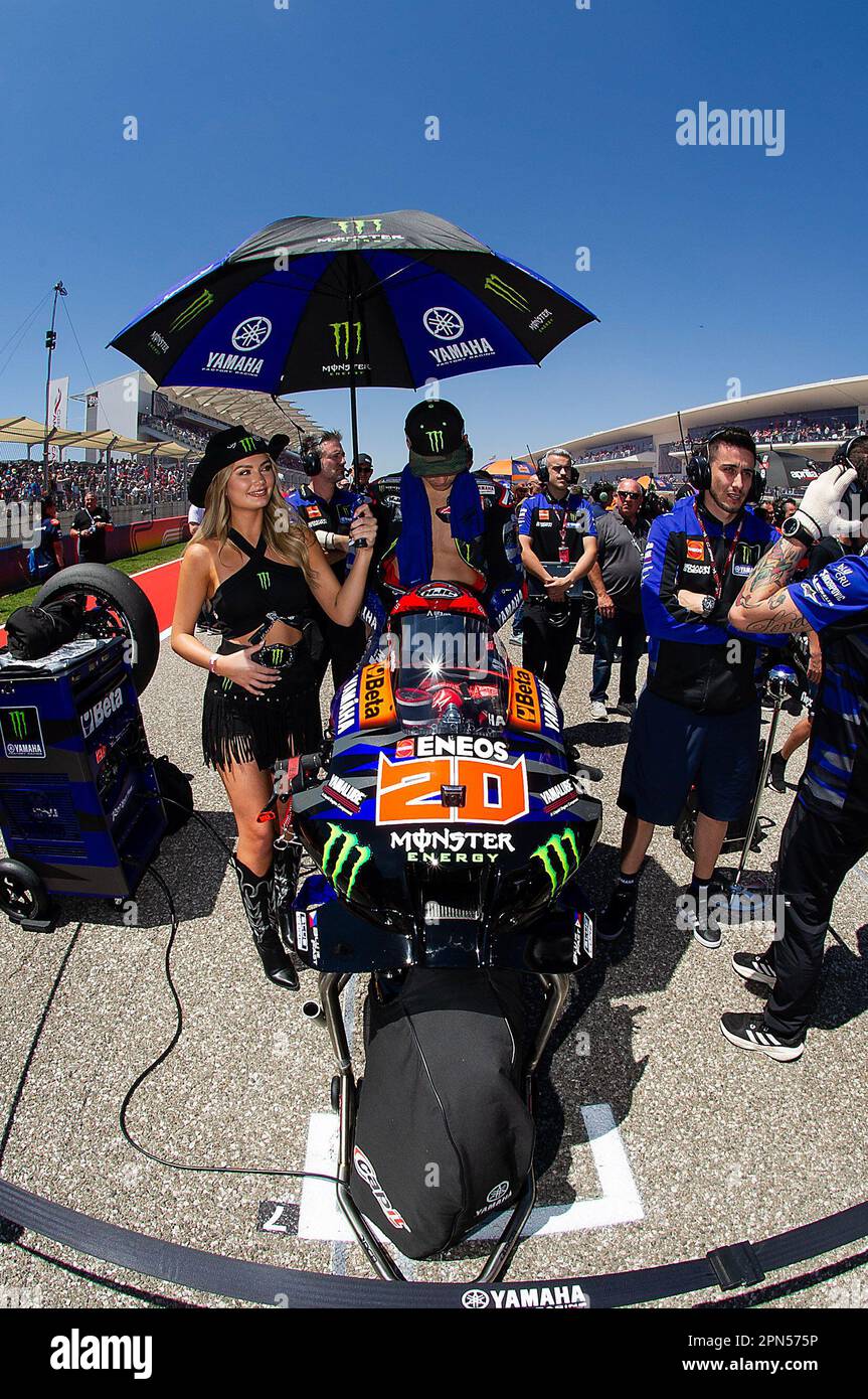 The Americas, Austin, Texas, USA. 16th Apr, 2023. Fabio Quartararo (20 ...