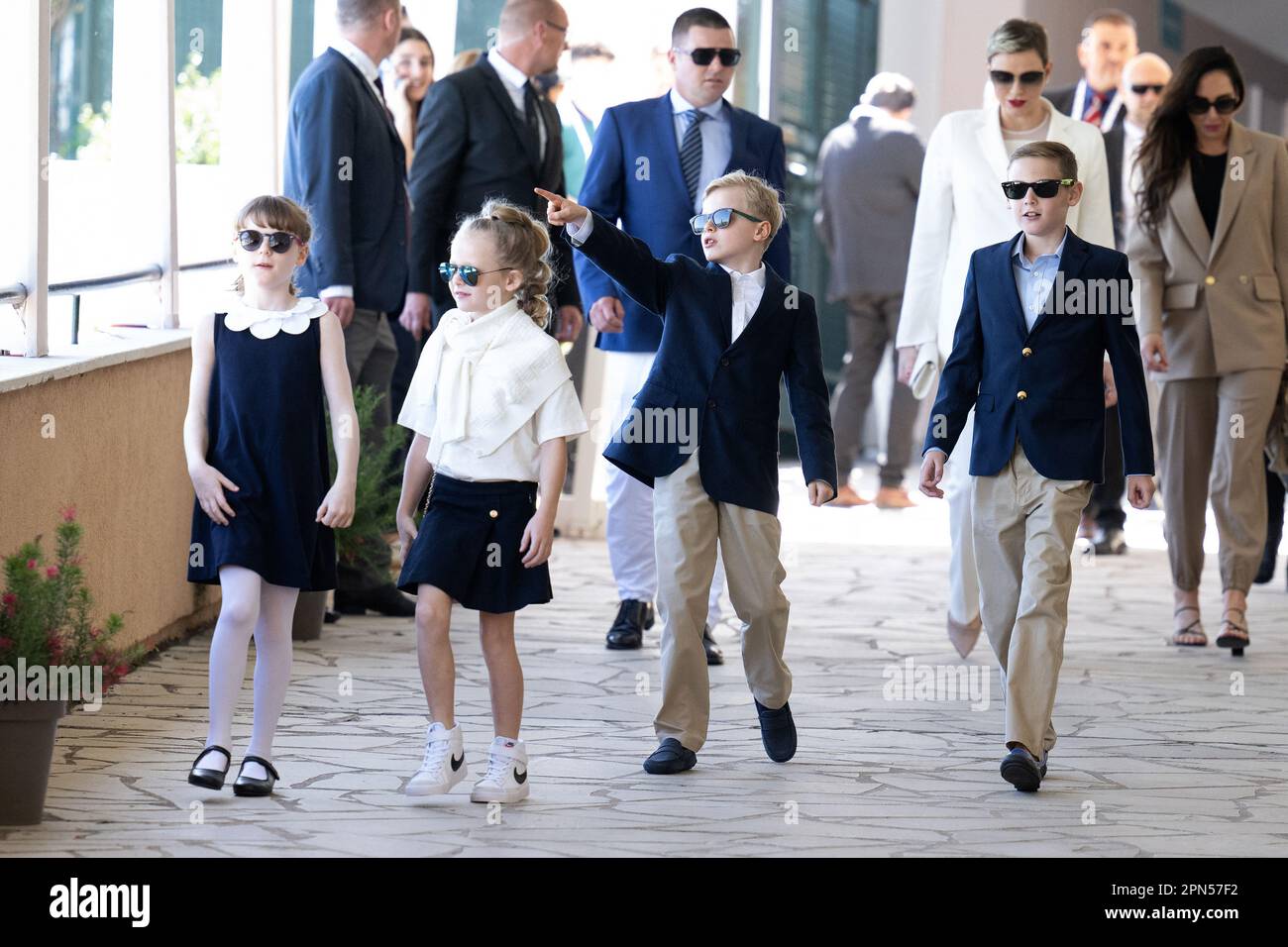 Monte Carlo, Monaco. 16th Apr, 2023. NO TABLOIDS: Princess Charlene of ...