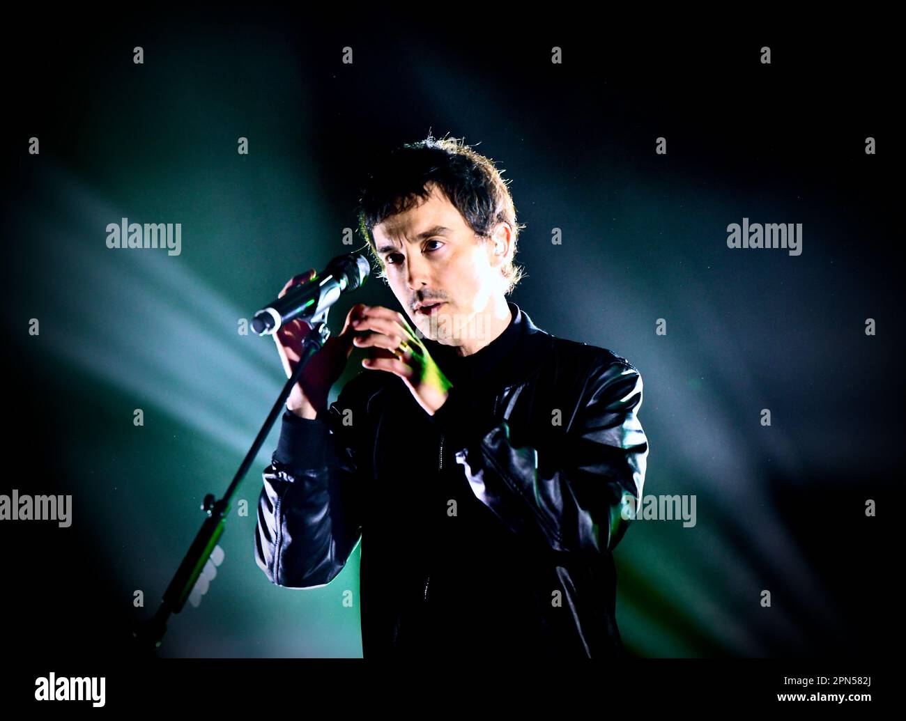 Hall, Padua, Italy, April 15, 2023, Diodato during Diodato - Tour 2023 ...