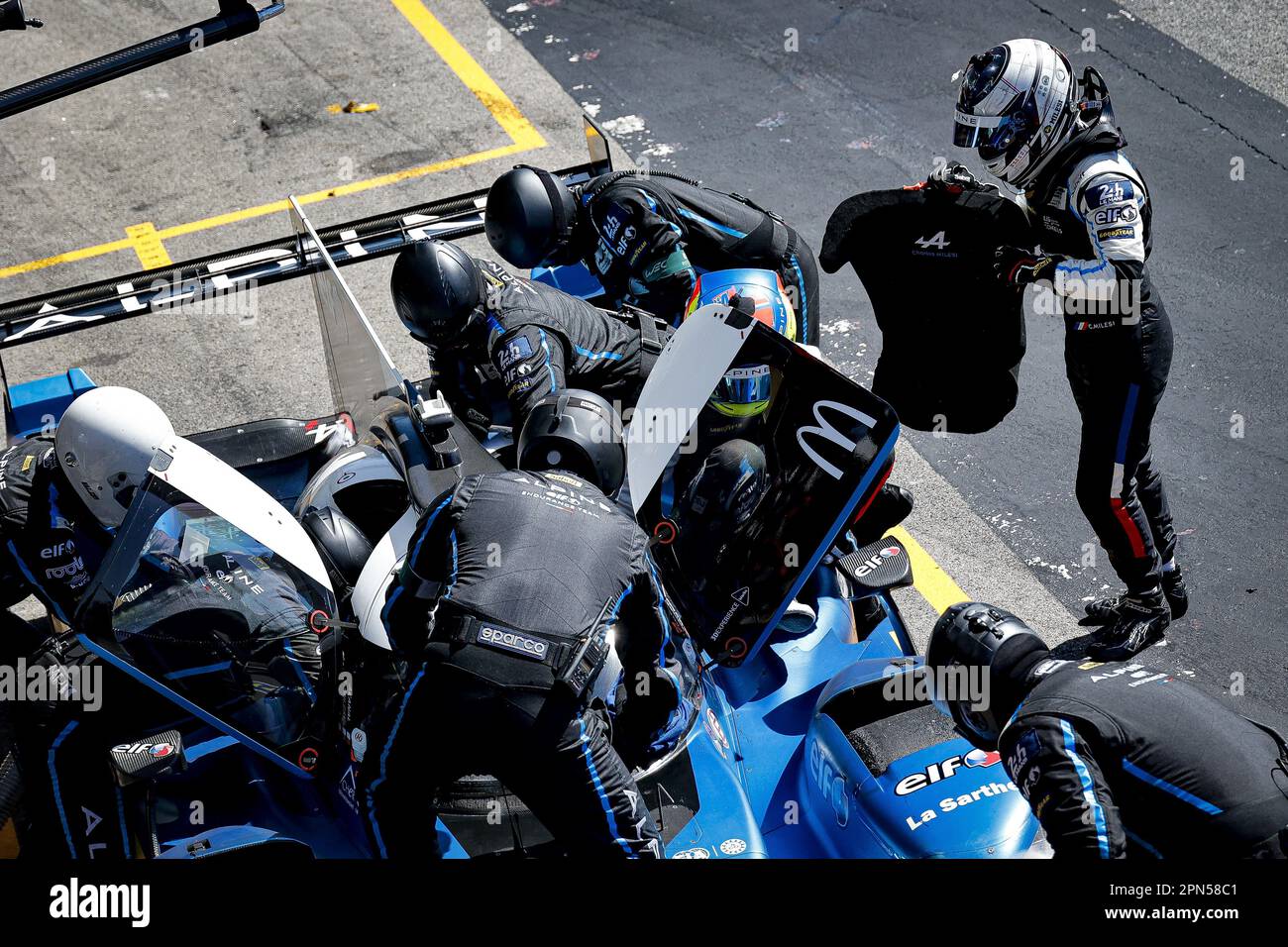 MILESI Charles (fra), Alpine Elf Team, Oreca 07 - Gibson, portrait ...