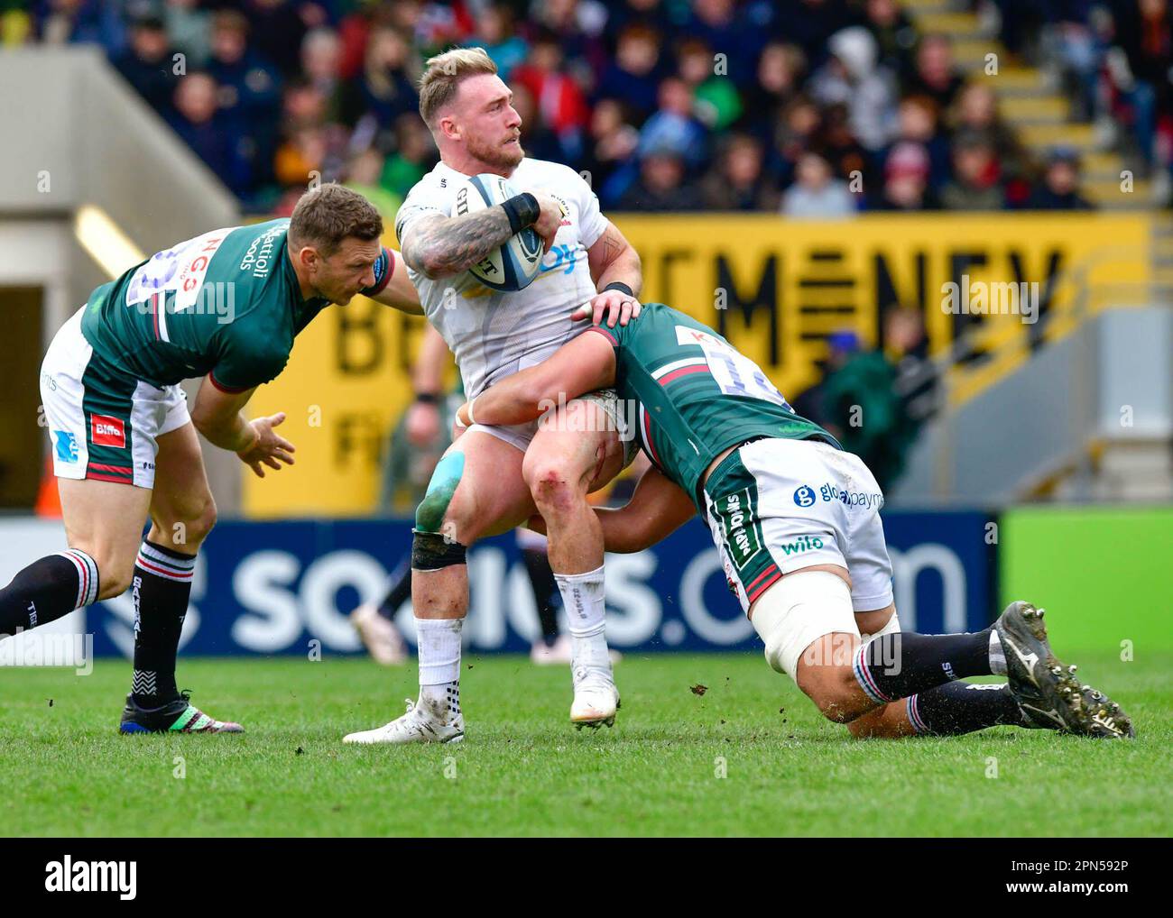 Mattioli Rugby Stadium, Leicester, UK. 16th Apr, 2023. at 1500hrs ...