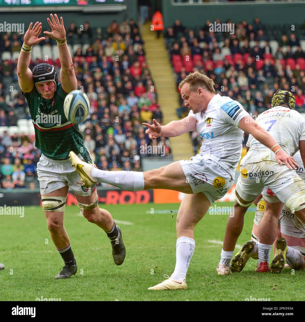 Mattioli Rugby Stadium, Leicester, UK. 16th Apr, 2023. at 1500hrs ...