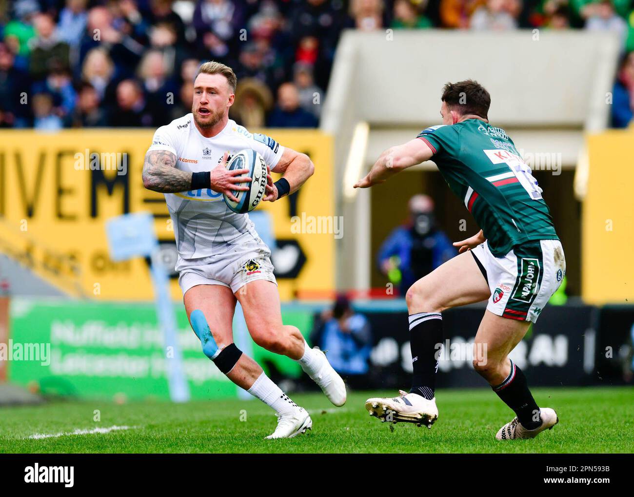 Mattioli Rugby Stadium, Leicester, UK. 16th Apr, 2023. at 1500hrs ...