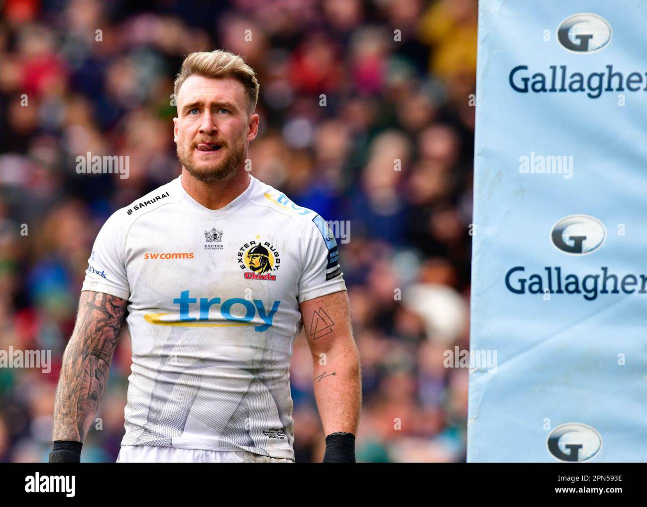 Mattioli Rugby Stadium, Leicester, UK. 16th Apr, 2023. at 1500hrs ...