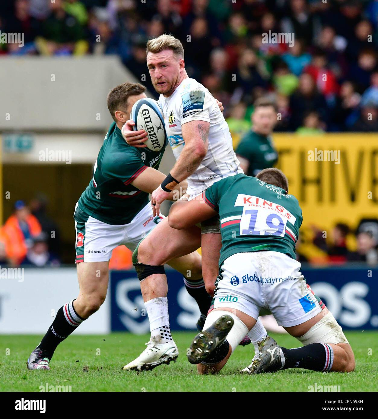 Mattioli Rugby Stadium, Leicester, UK. 16th Apr, 2023. at 1500hrs ...