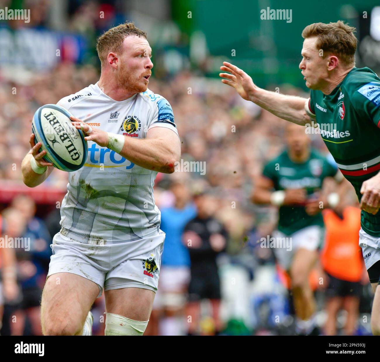 Mattioli Rugby Stadium, Leicester, UK. 16th Apr, 2023. at 1500hrs ...