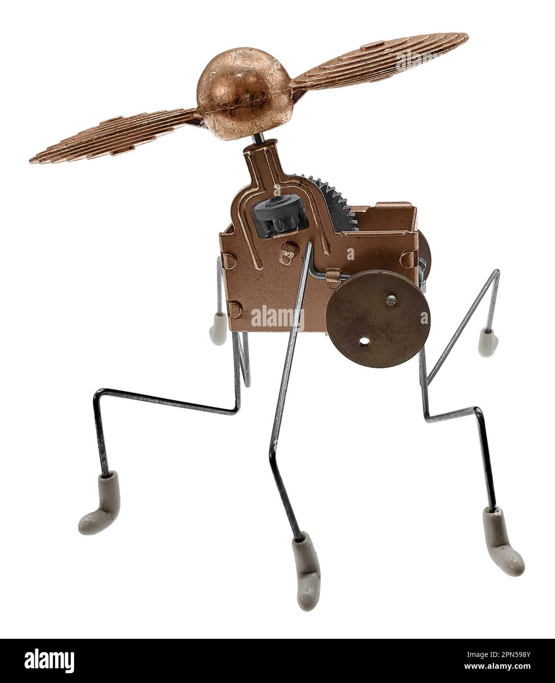 A metal steampunk bug that flies Stock Photo - Alamy