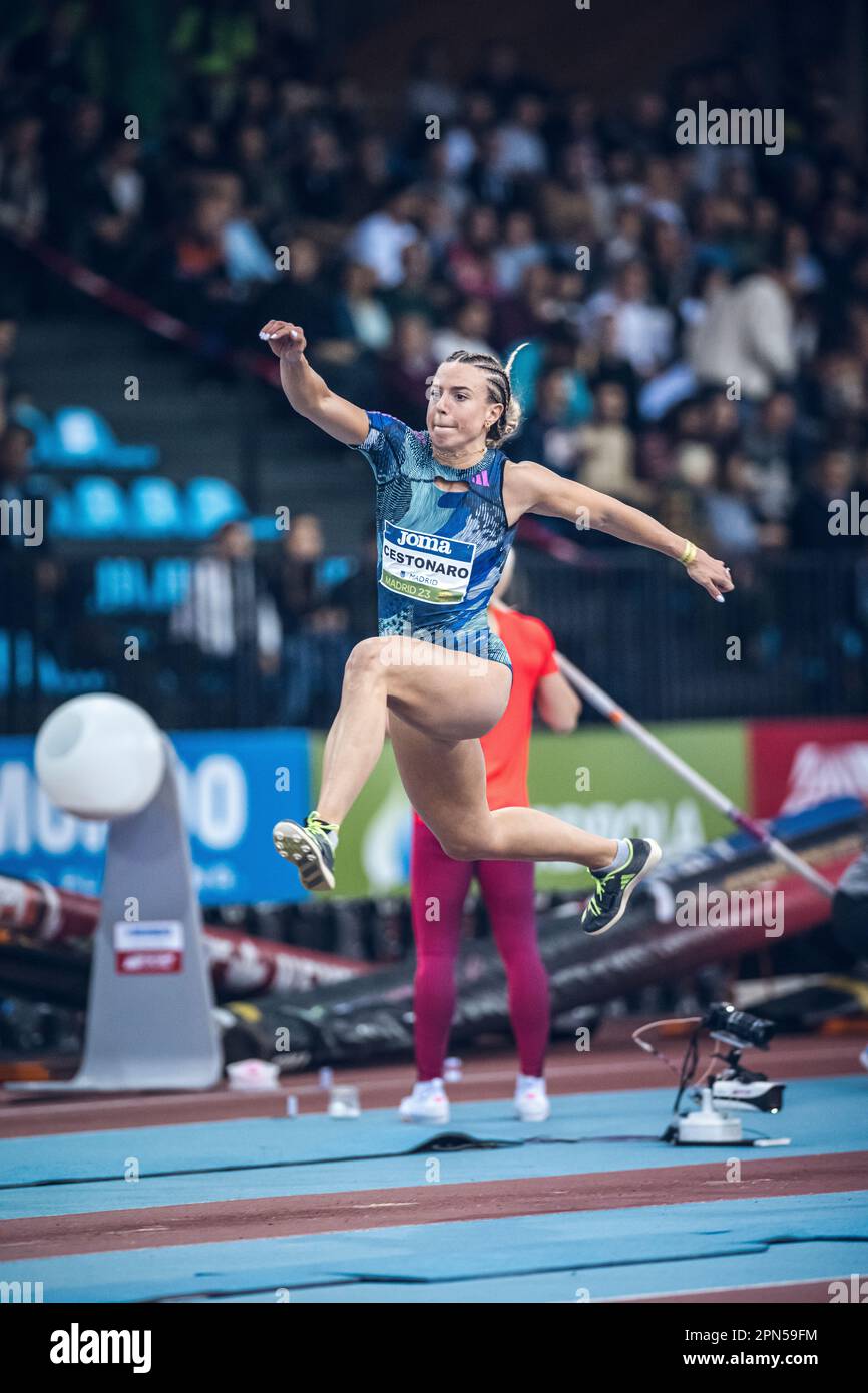 Ottavia Cestonaro participating in the Madrid Indoor Tour of Madrid ...