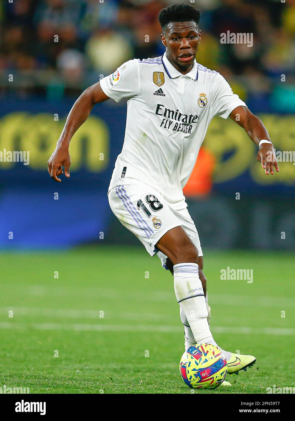 Aurelien Tchouameni of Real Madrid during the La Liga match between ...