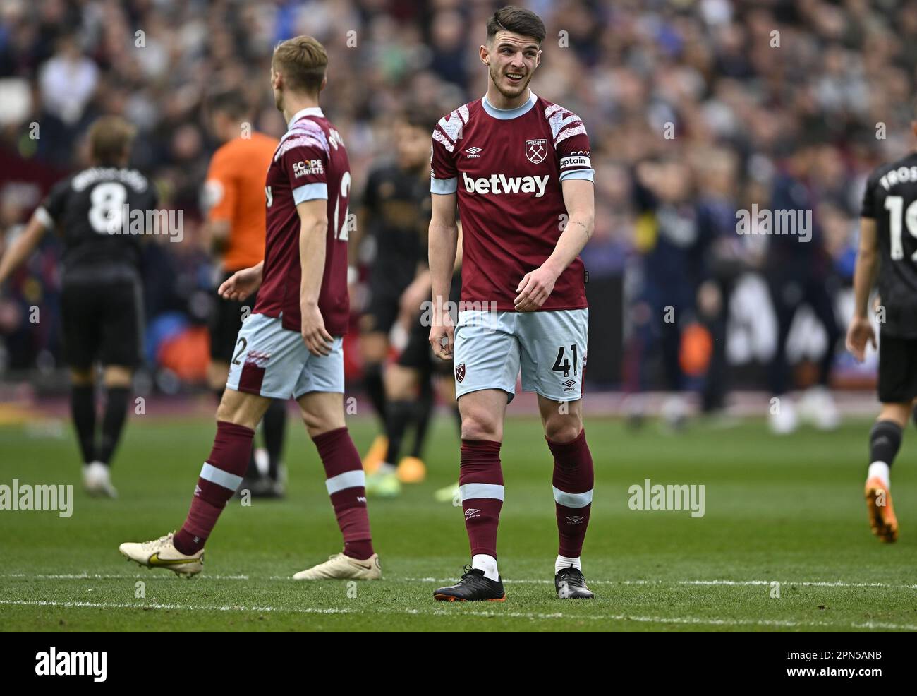 Declan rice west ham 2023 hi-res stock photography and images - Alamy