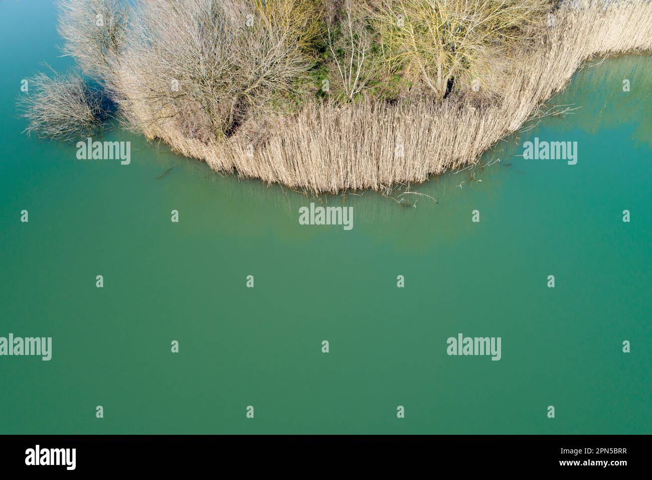 Calm emerald lagoon hi-res stock photography and images - Alamy