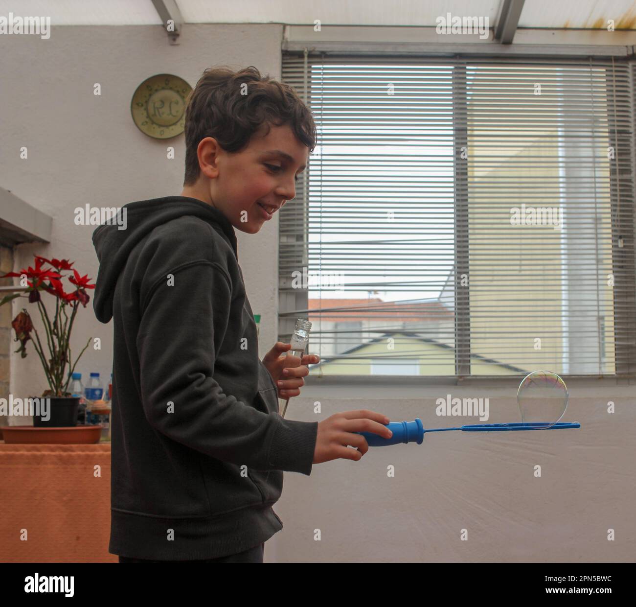 Boy feeling good hi-res stock photography and images - Alamy