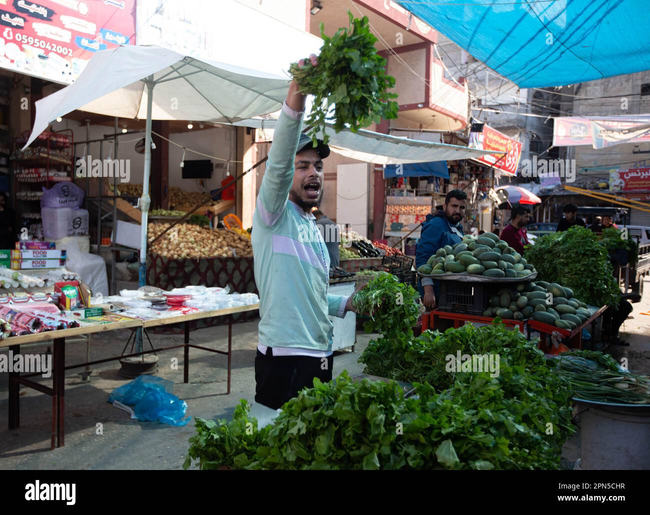 Palestinian street vendor hi-res stock photography and images - Alamy