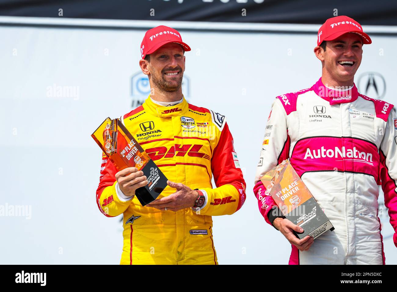 Long Beach, USA. 16th Apr, 2023. GROSJEAN Romain (fra), Andretti ...