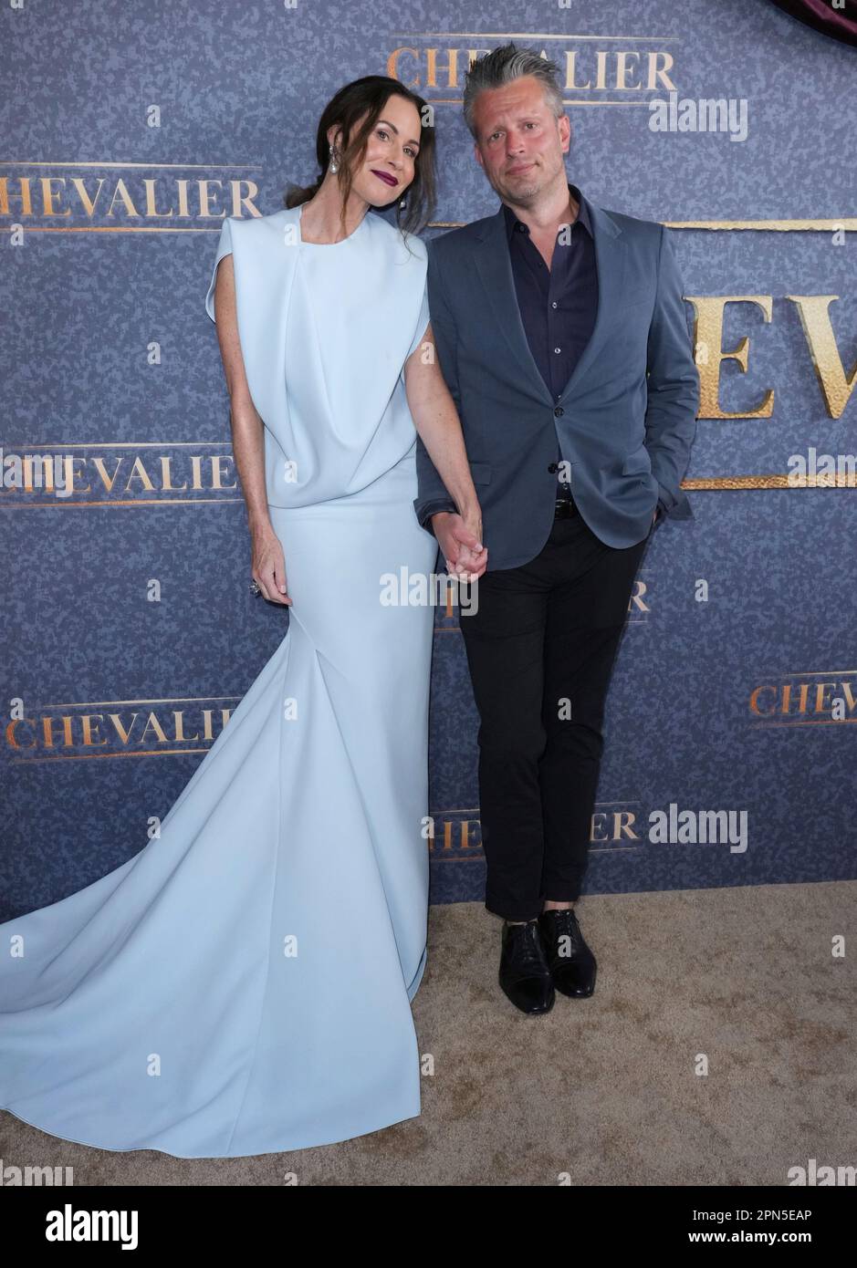 Minnie Driver, left, and Addison O'Dea arrive at the premiere of ...