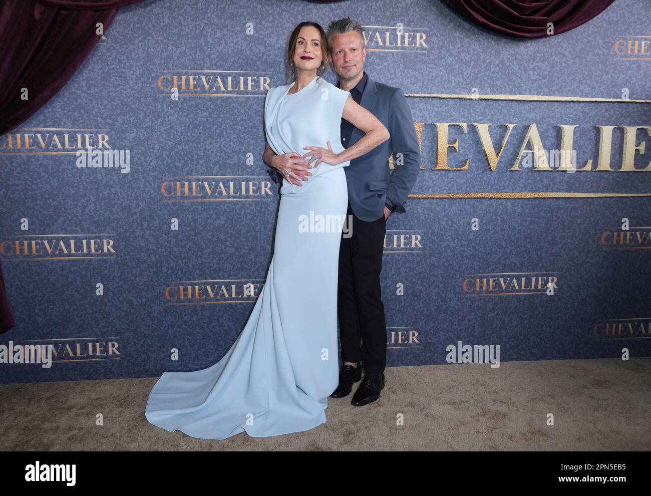 Minnie Driver, left, and Addison O'Dea arrive at the premiere of ...