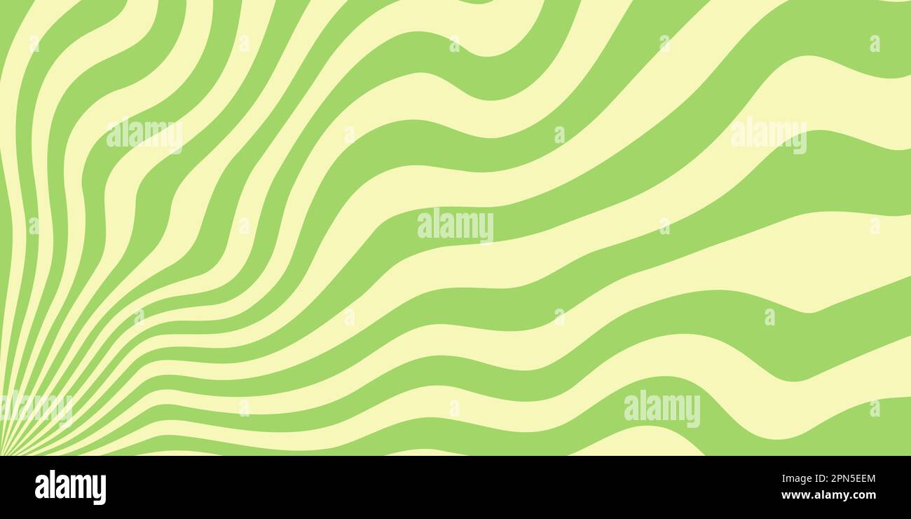 Trippy burst lines background. Psychedelic wavy stripes wallpaper. Linear sunburst swirl ...