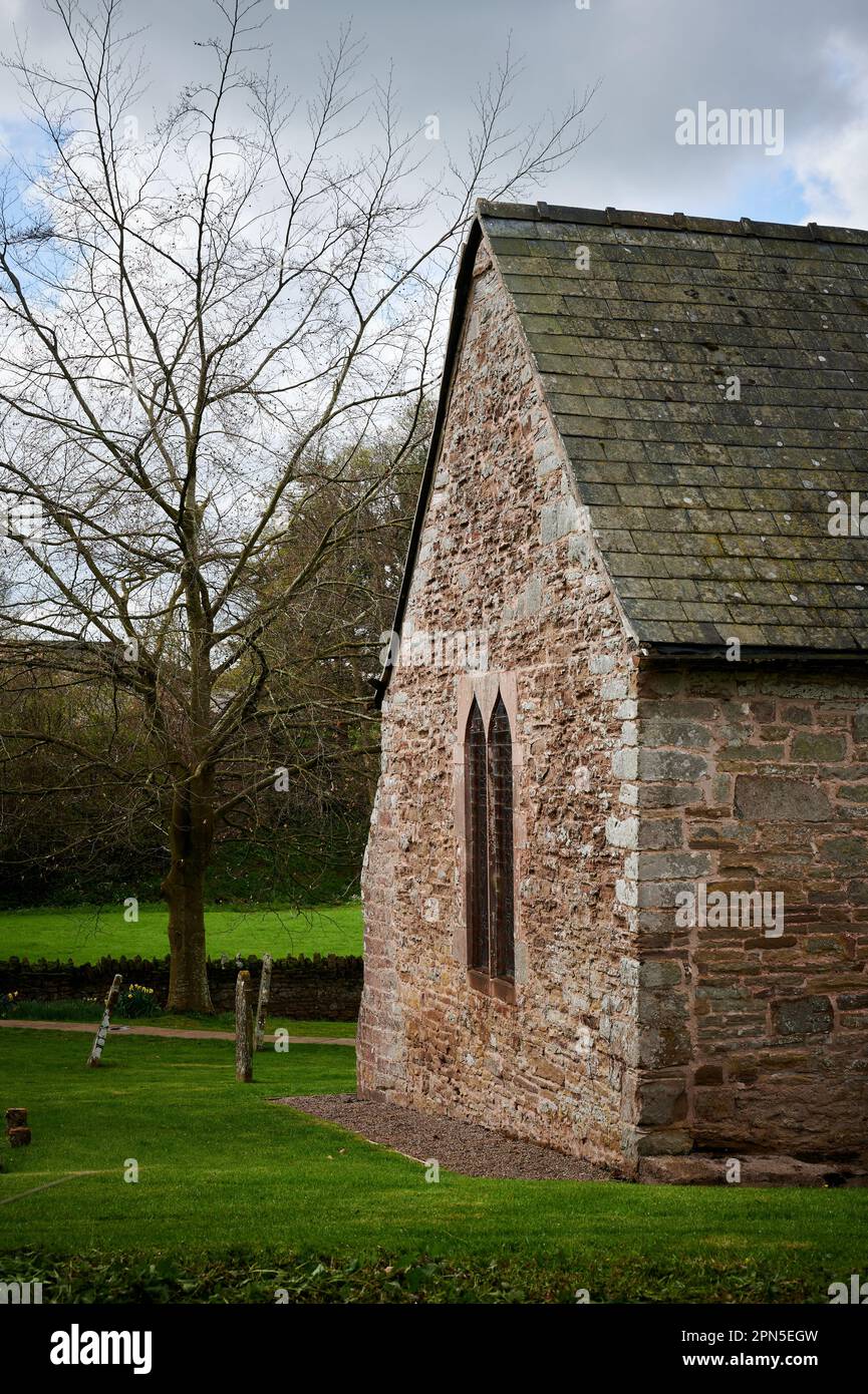 Old church spire graveyard hi-res stock photography and images - Alamy
