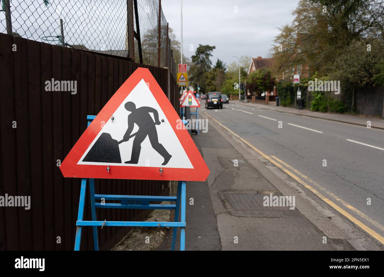 Warning repair hi-res stock photography and images - Alamy