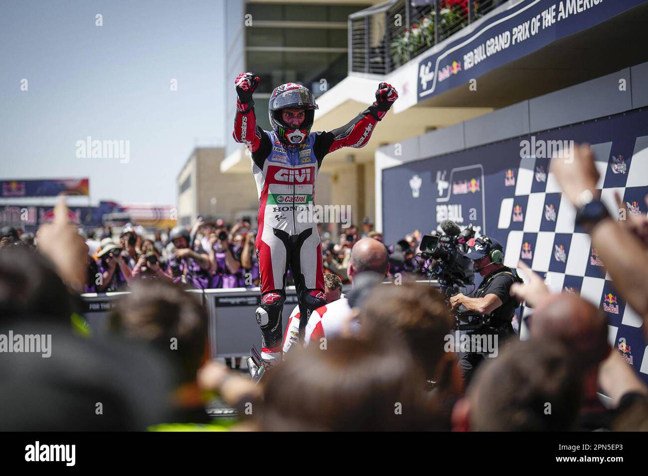 Austin, USA. 16th Apr, 2023. Races of MotoGP Red Bull Grand Prix of Las ...