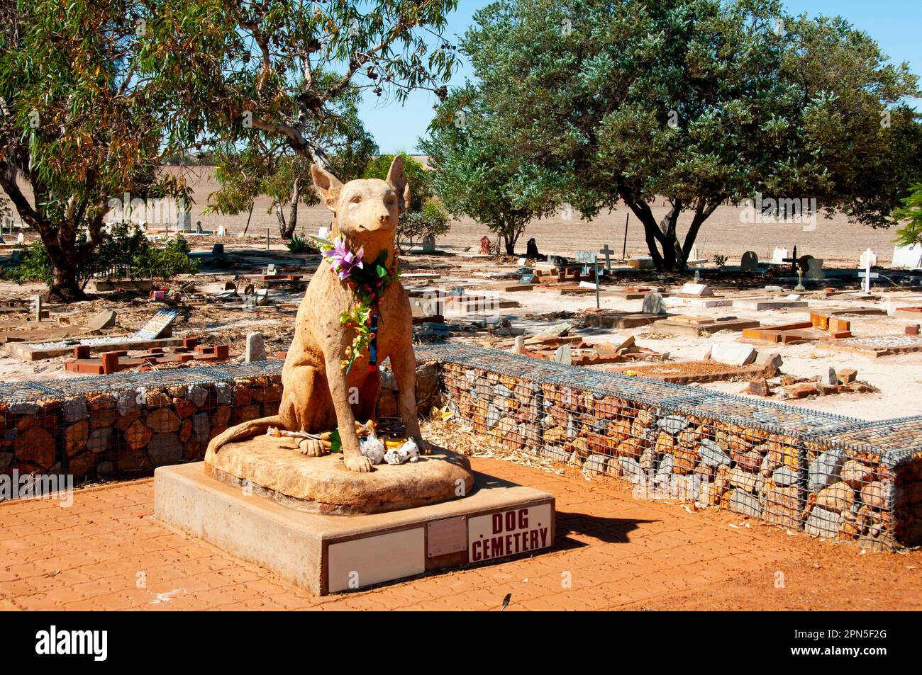 Dog Cemetery - Corrigin - Western Australia Stock Photo - Alamy