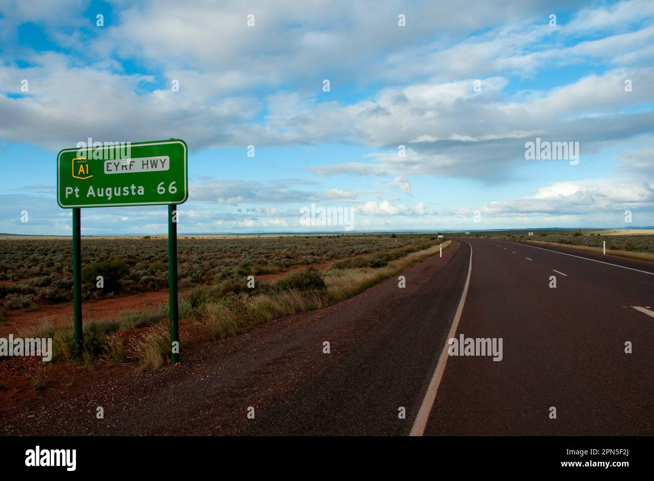 Australian road sign distance hi-res stock photography and images - Alamy