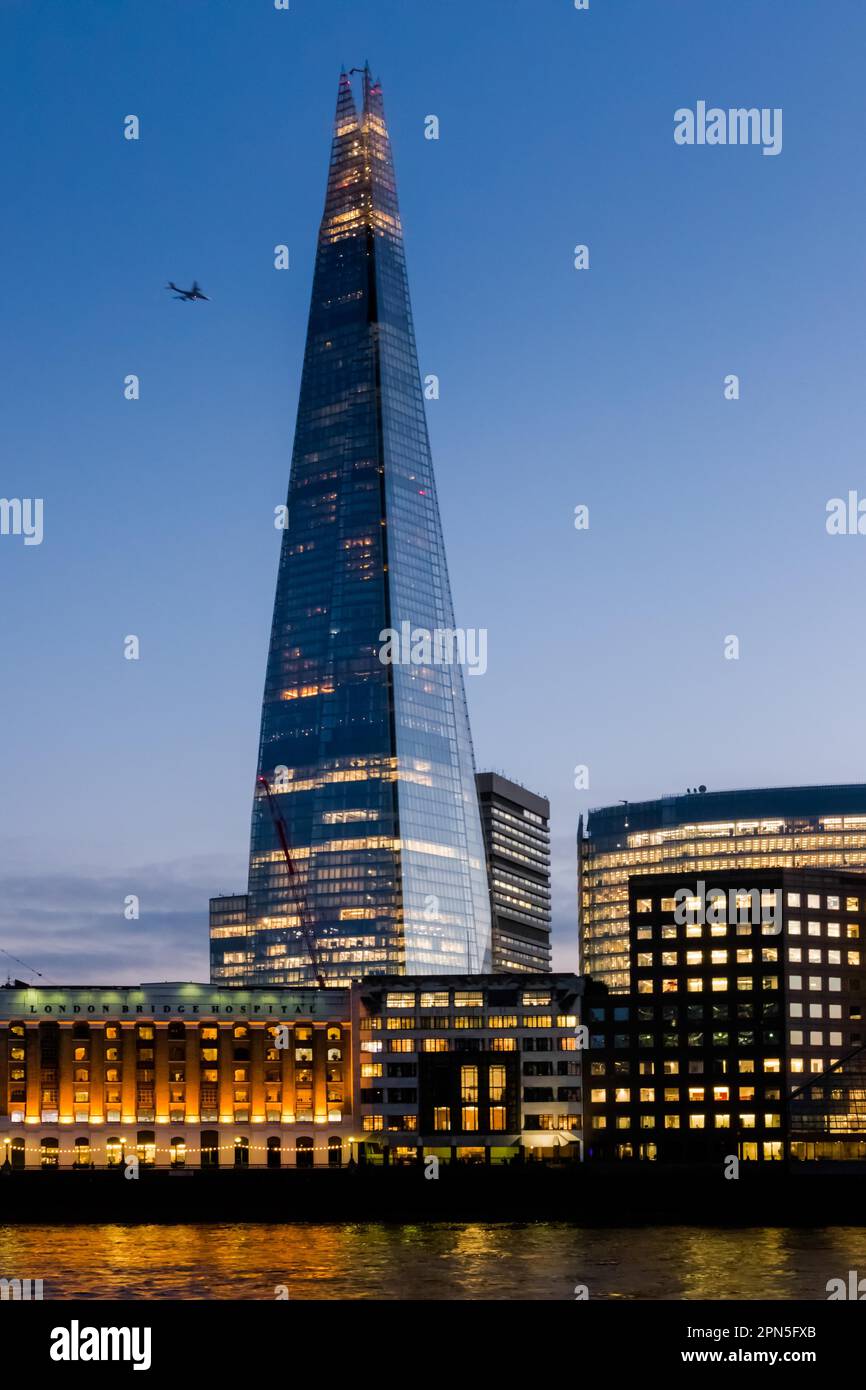 The Shard at Dusk Stock Photo - Alamy