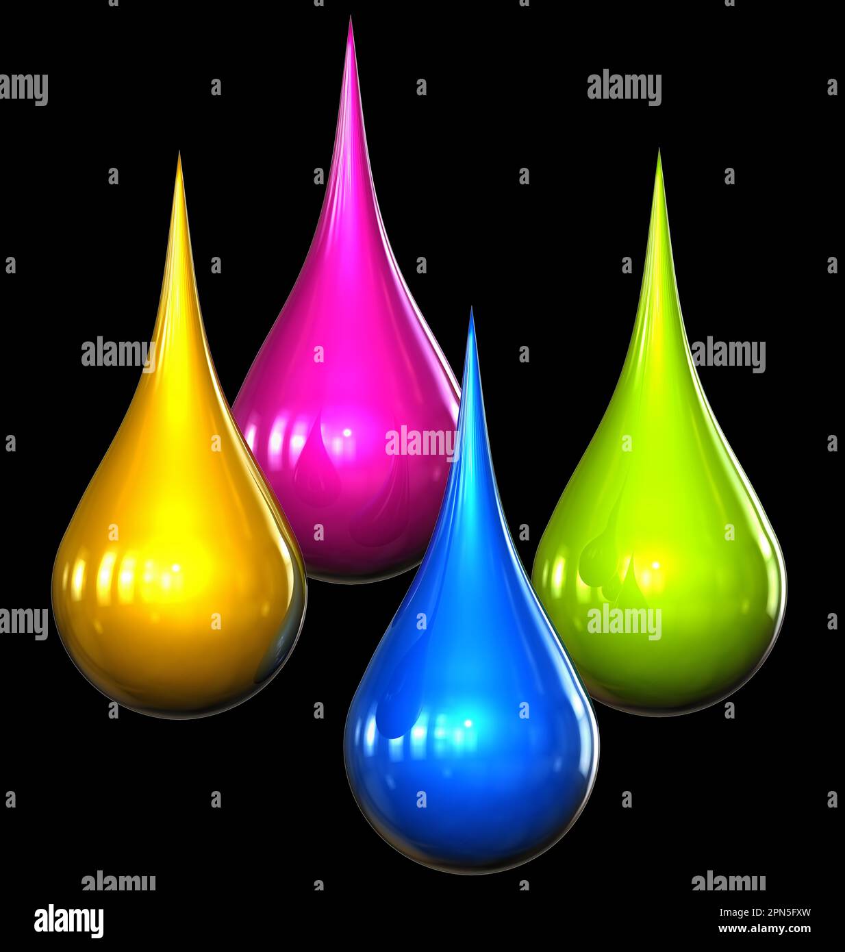 Blue color mix hi-res stock photography and images - Alamy