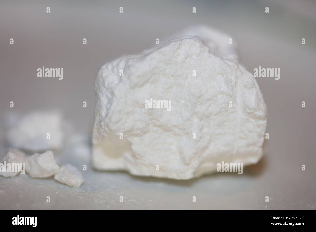 Pure cocaine rocks close up dope and drugs background high quality big ...