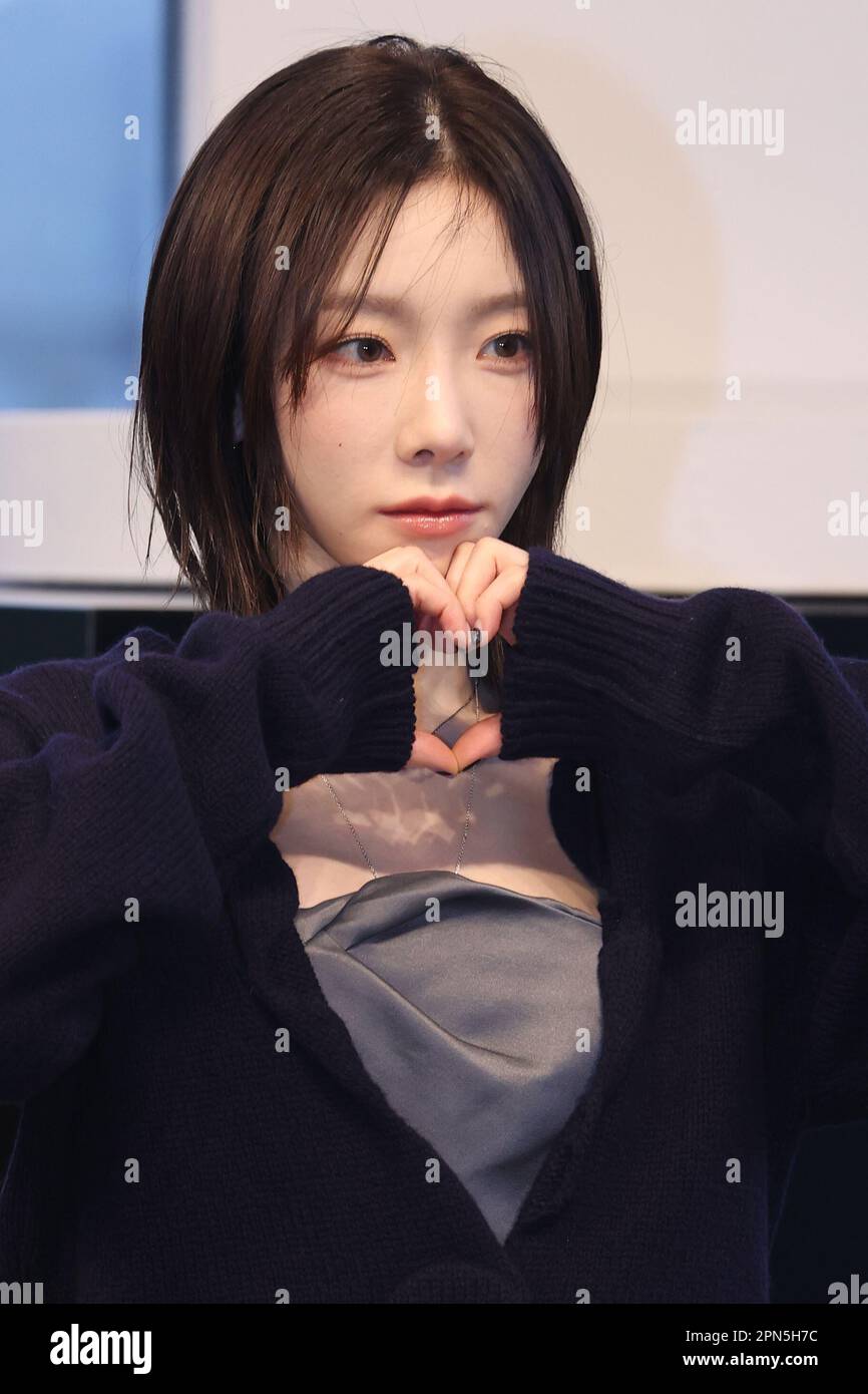 17th Apr, 2023. S. Korean singer Taeyeon Taeyeon, a member of South ...